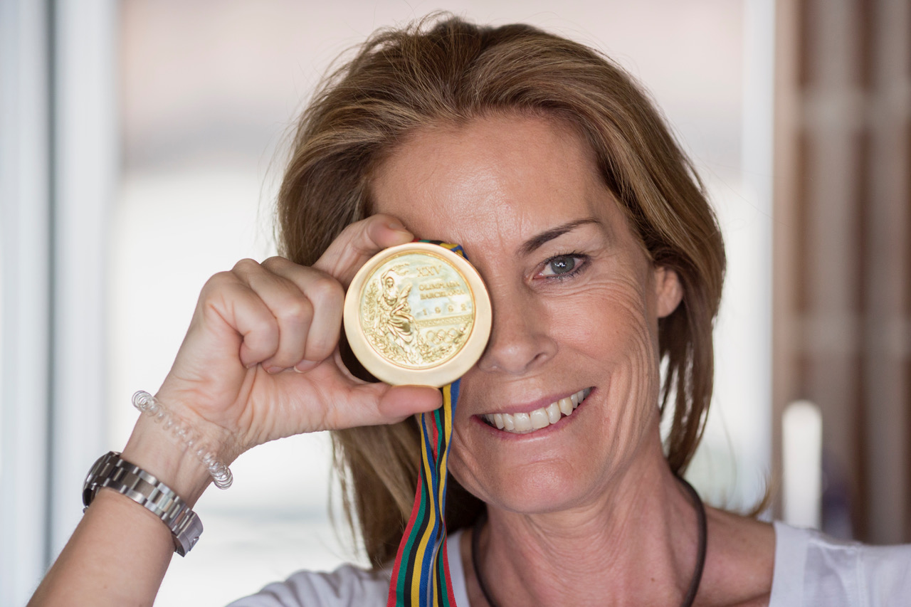 La campeona olímpica Theresa Zabell concienciará en el Blue Zone Forum ...